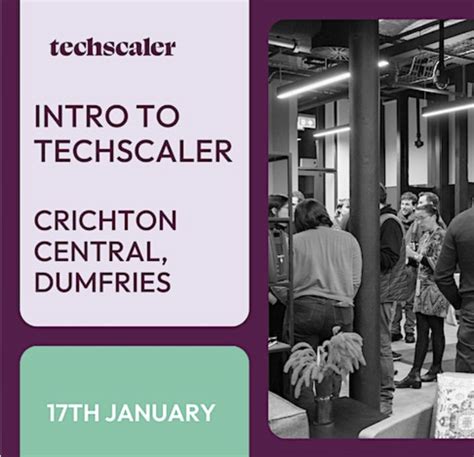 Intro To Techscaler Dumfries — Codebase The Uks Largest Technology