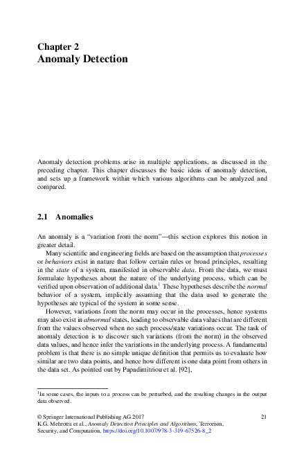 pdf anomaly detection