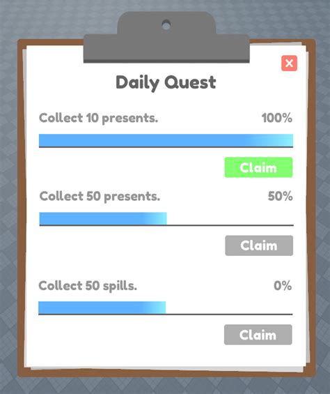 daily quest ui ★ looking for feedback creations feedback