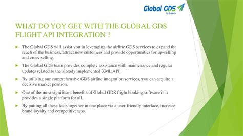 PPT GDS Flight API Integration PowerPoint Presentation Free Download ID 11990773