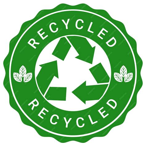 Premium Vector Recycled Polyethylene Vector Stock Illustration