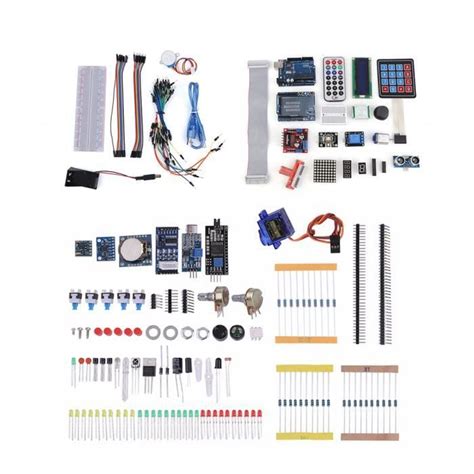 Professionnel Arduino Uno R3 Kit De Démarrage Kit De Bricolage électronique Adapté Pour Les