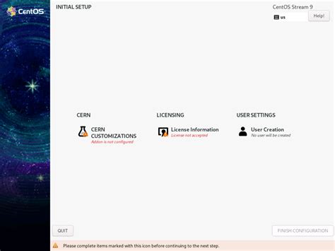 CentOS Stream Installation Instructions Archived Linux CERN