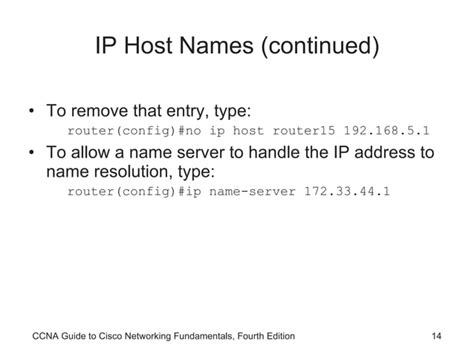 Ccna Router Startup And Configuration Ppt