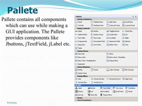 Chapter 3 GUI Netbean Graphic User Pptx Programming Languages Computing