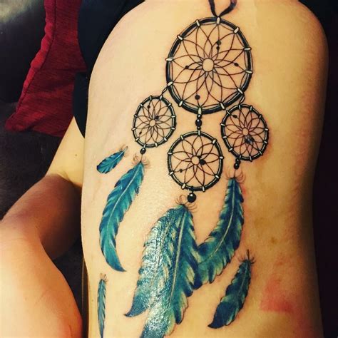 Dreamcatcher Feather Tattoos