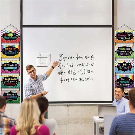 Music Classroom Decor Pajean 18 Pieces Classroom Rules Poster Classroom