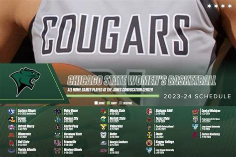 Chicago State Releases 2023 24 Womens Basketball Schedule Chicago
