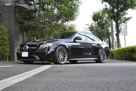 Mercedes Benz E63 Amg W213 Black With 1221 Wheels R5445 Ap2x Apex2 0
