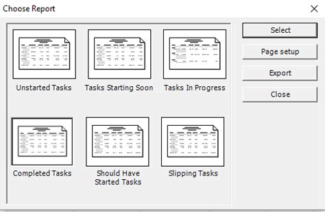 Lesson Enter Task Percent Complete Project Plan