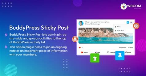 Boost Your Brand With Buddypress Sticky Post Wbcom Designs Posted On The Topic Linkedin