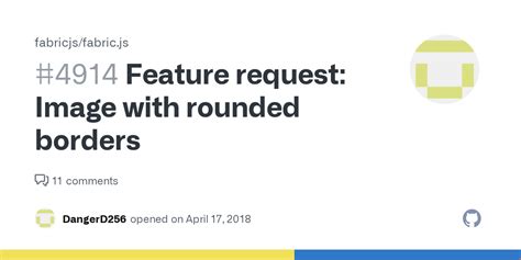 Feature Request Image With Rounded Borders Issue Fabricjs Fabric Js GitHub
