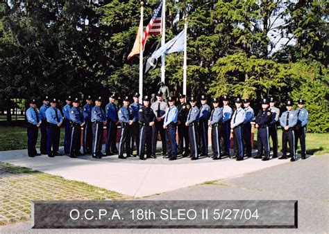 Sleo Ii Class 18 Ocean County Police Academy