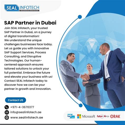 Seal Infotech On Linkedin Sealinfotech Sappartner Digitaltransformation Dubaibusinesses…