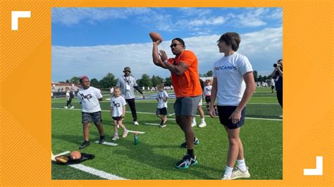 Myles Garrett Hosts Youth Football Camp At Gilmour Academy