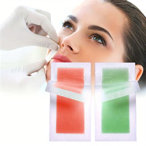 모든 피부 유형에 적합한 빠른 왁스 세트 몸 다리 팔 얼굴 및 비키니 지역에서의 털 제거에 적합한 혼합 색상 왁스 스트립 뷰티and건강 Temu