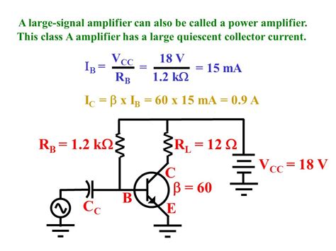 Large Signal Amplifiers Notes On The Guitar Large Signal Amplifiers Notes On The Guitar