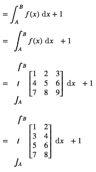 Math Mode How To Improve My Unicode Tikz Enabled Big Integral Sign TeX LaTeX Stack Exchange