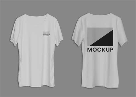 티셔츠 모델 전면 및 후면 모습 모형 프리미엄 Psd 파일 티셔츠 모델 전면 및 후면 모습 모형 프리미엄 Psd 파일