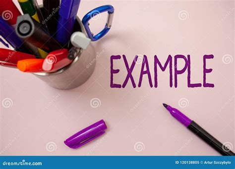 Handwriting Text Writing Example Concept Meaning Illustration Sample