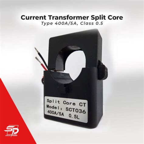 Current Transformer Split Core Type 400a 5a Class 0 5 Lazada