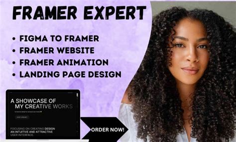 Design Framer Website Framer Animation Framer Motion Figma To Framer