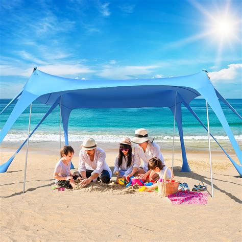 Wegitcs Beach Tent Camping Sun Shelter With Upf508