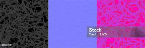 Glass Field Chic Seamless Tiled Texture Height Map Normal Map Rgb Mask