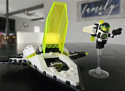 I Converted The Lego City Interstellar Spaceship To A Blacktron Starship R Lego