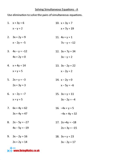 Quadratic Graphs Worksheet Gcse Pdf Quadraticworksheet Com