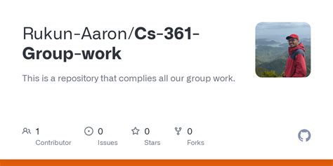 Github Rukun Aaron Cs 361 Group Work This Is A Repository That Complies All Our Group Work