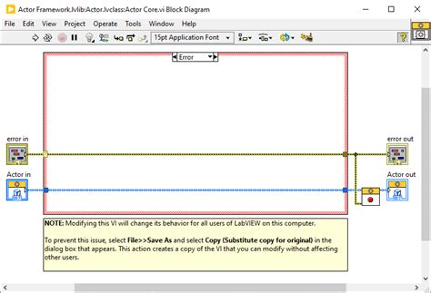 Solved Root Actor Error Handling Ni Community