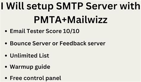 Setup Smtp Server For Bulk Sending By Laraib Fiverr