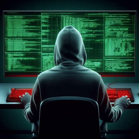 Premium Ai Image Hacker Hacker Photo Cyber Crime Coding Photo A Boy