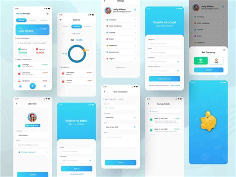 mobile app ui ux design in figma mobile ui ux figma ui ux