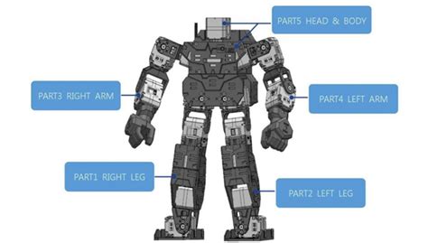 Dof Humanoid Robot Biped Robot Assembled Educational Robot For Diy Dancing Combat Fighting