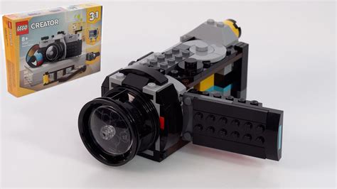 Lego Creator 3 In 1 Retro Camera 31147 Camcorder B Model Review Youtube