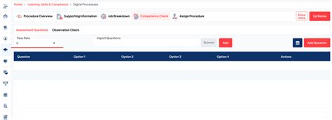 How To Add A Competency Check To A Procedure
