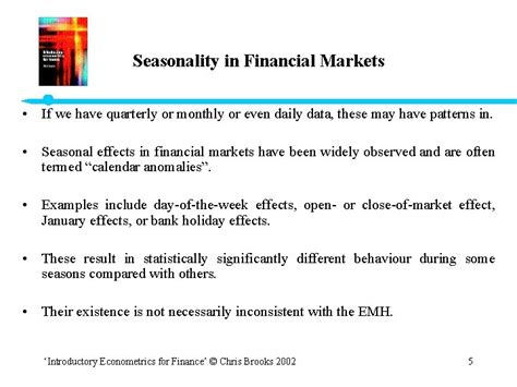 Chapter 9 Switching Models Introductory Econometrics For Finance
