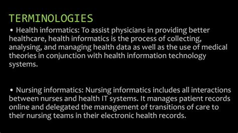 Health Informatics Principles Of Health Informatics Pptx