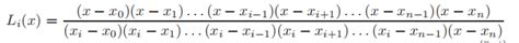使用拉格朗日多项式lagrangian Polynomials的插值法python数值积分 Csdn博客