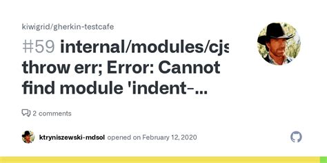 internal modules cjs loader js 984 throw err error cannot find module