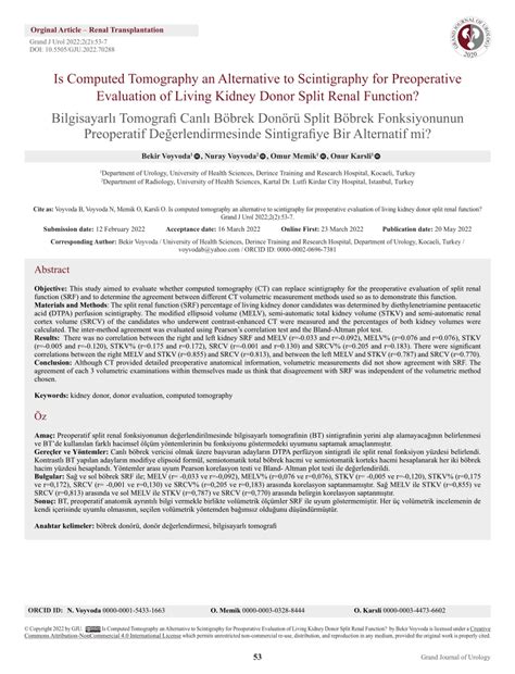 Pdf Is Computed Tomography An Alternative To Scintigraphy For Preoperative Evaluation Of