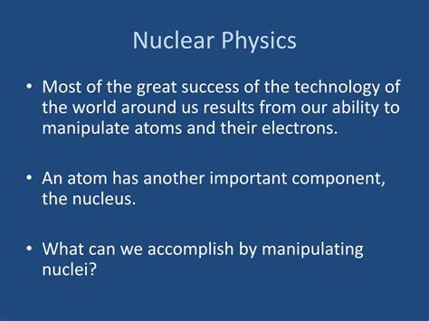 PPT Nuclear Physics PowerPoint Presentation Free Download ID 885807