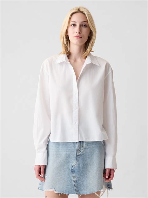 Womens Button Up Shirts Gap