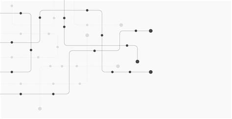 Premium Vector Circuit Connect Lines And Dots Network Technology And