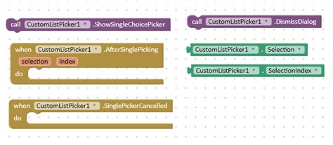 FREE Custom List Picker And Choice Picker Extension By The K Studio Extensions MIT