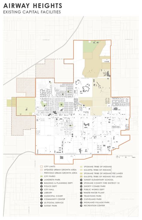 Capital Facilities Map
