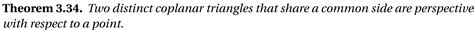 theorem 3 34 ﻿two distinct coplanar triangles that