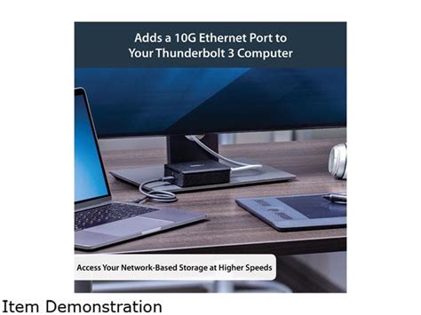 Tb310g Thunderbolt 3 To 10gbase T Ethernet Adapter Multi Gigabit Network Adapter